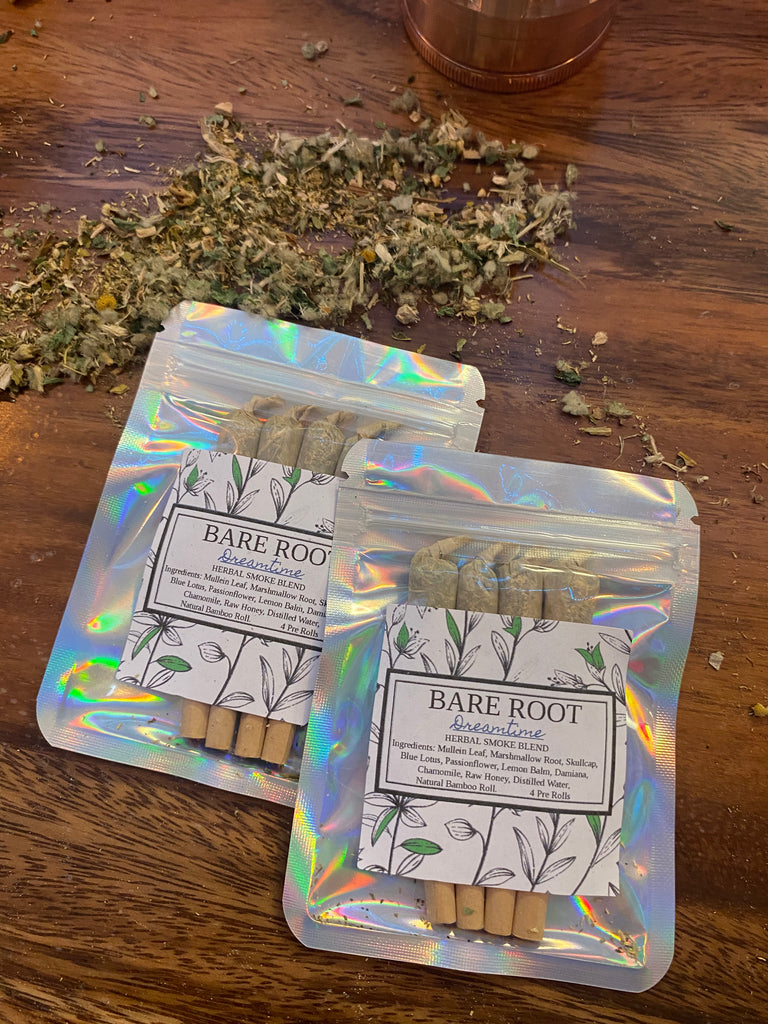 Dreamtime smoke blend pre roll – BARE ROOT Skin Essentials