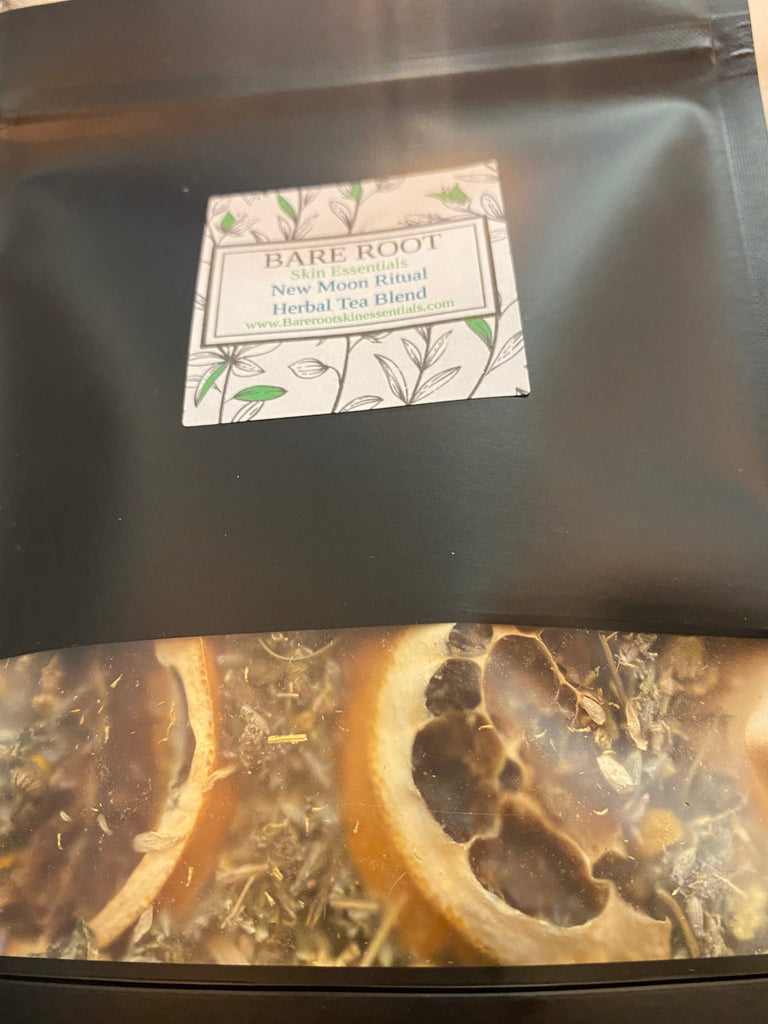 New Moon and Full Moon Ritual Tea Blend Set – BARE ROOT Skin Essentials